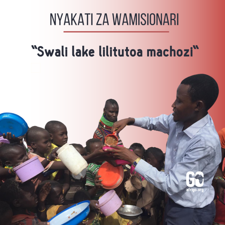 “Swali lake lilitutoa machozi”- nyakati za wamisionari - AfriGO
