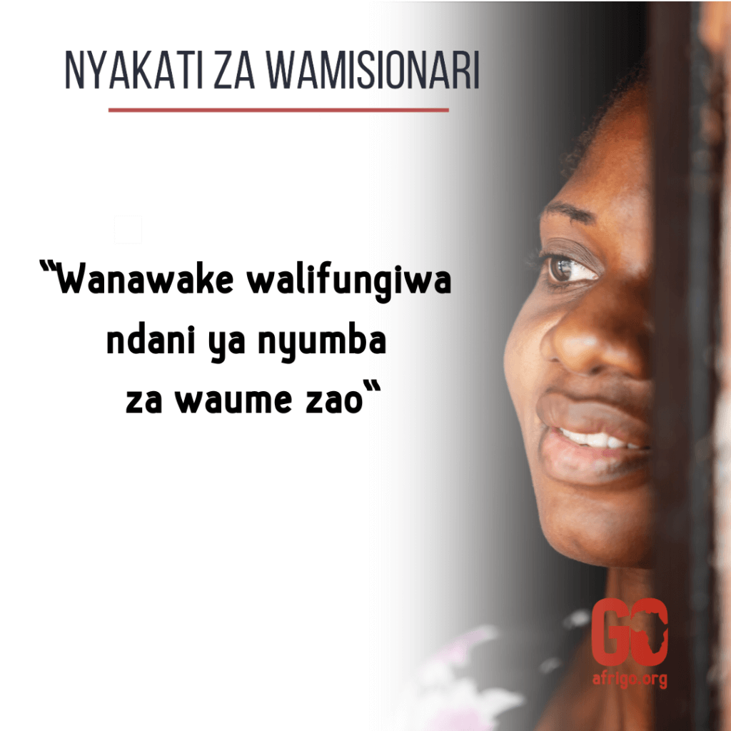 "Wanawake walifungiwa ndani ya nyumba za waume zao" - AfriGO